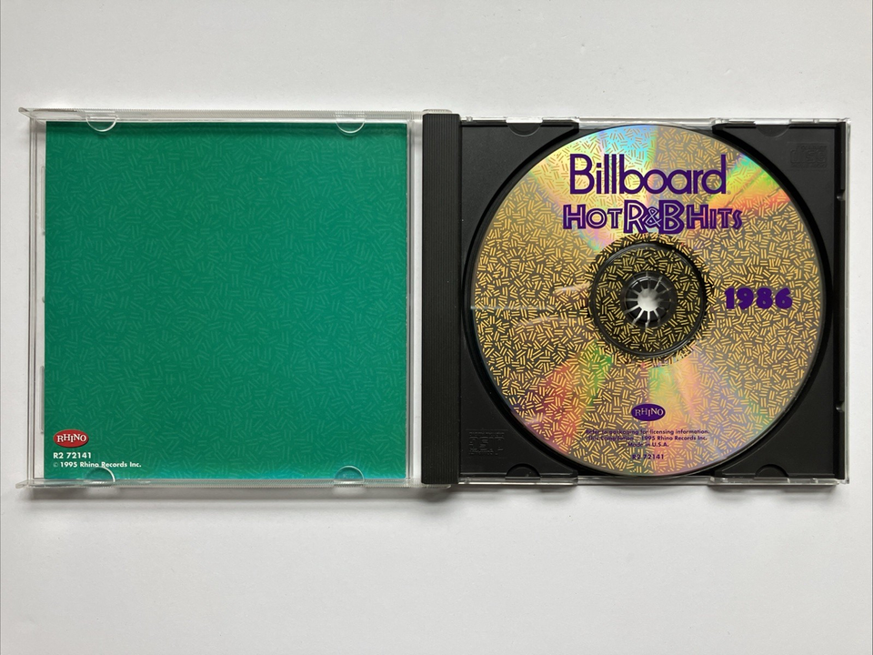 Billboard Hot R&B Hits 1986 by Various Artists (CD, Nov-1995, Rhino ...