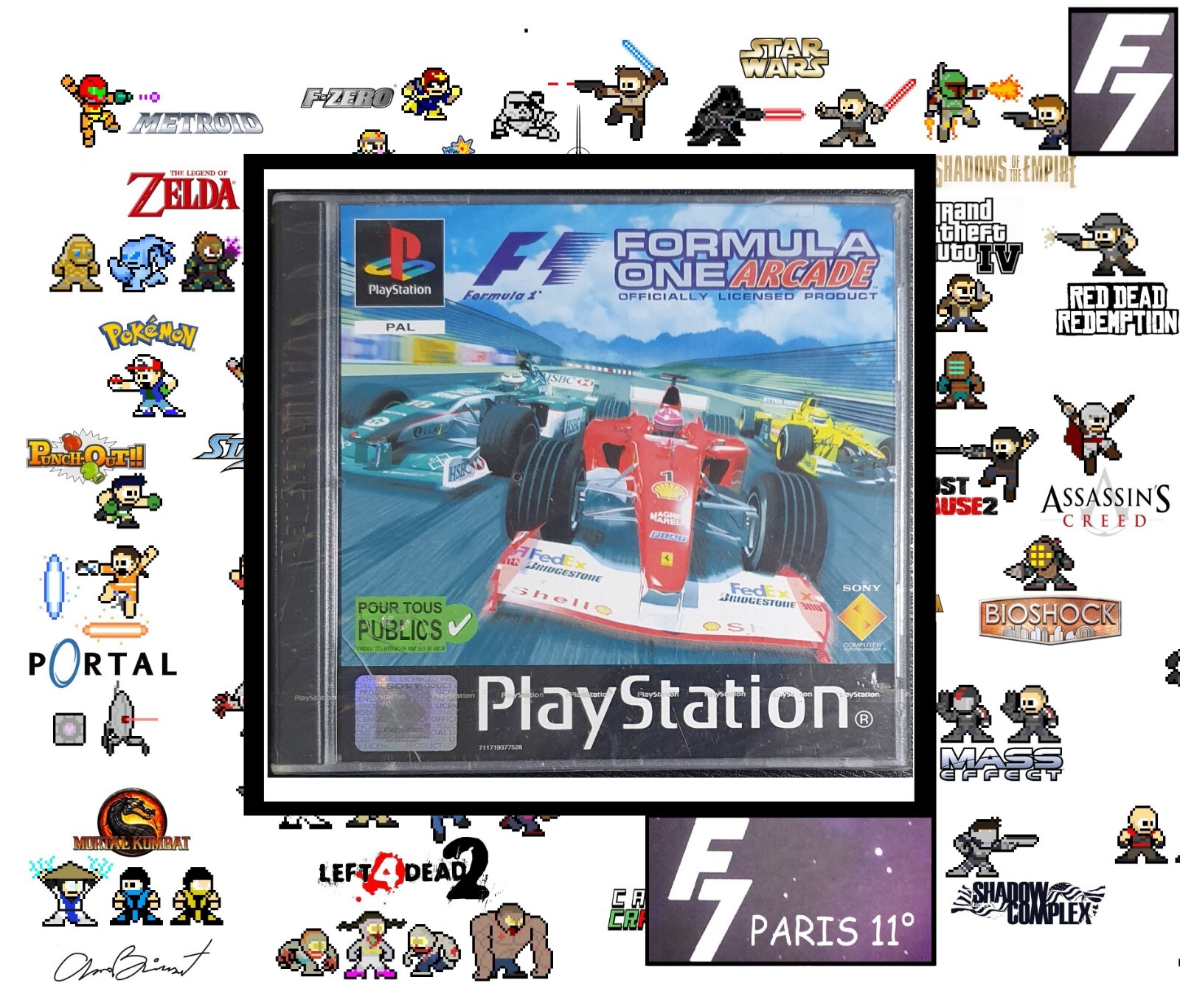 Formula One Arcade Playstation - Prix - Photo - Présentation