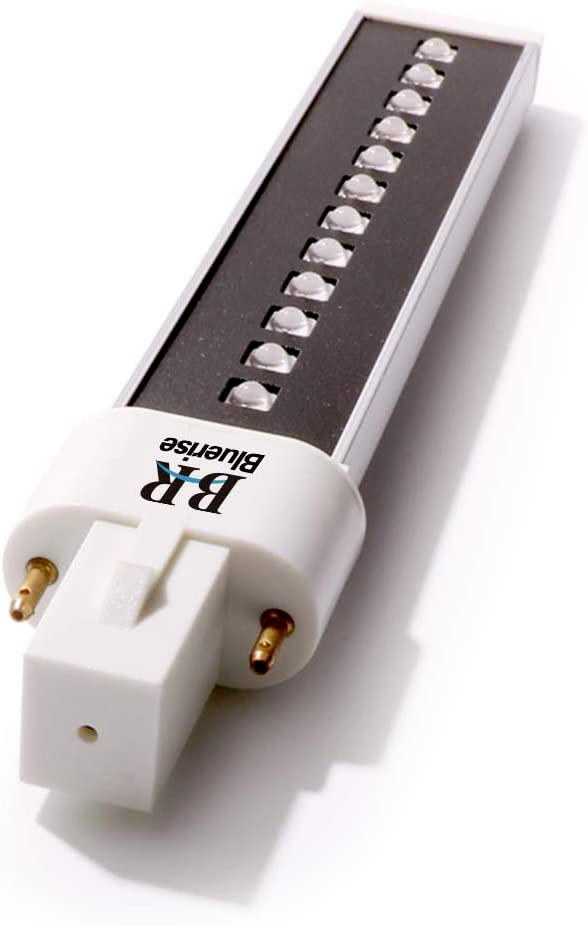 BLUERISE 4 PCS 9W UV Lamp 365 + 405nm Double Light Source Bulb Led Nail ...