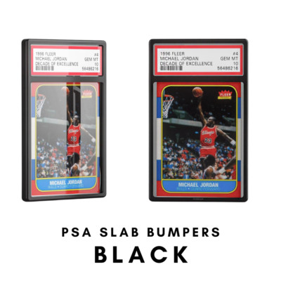 PSA Bumper Protective Frame Graded Card Slabs Silicone Sleeve Robban | eBay