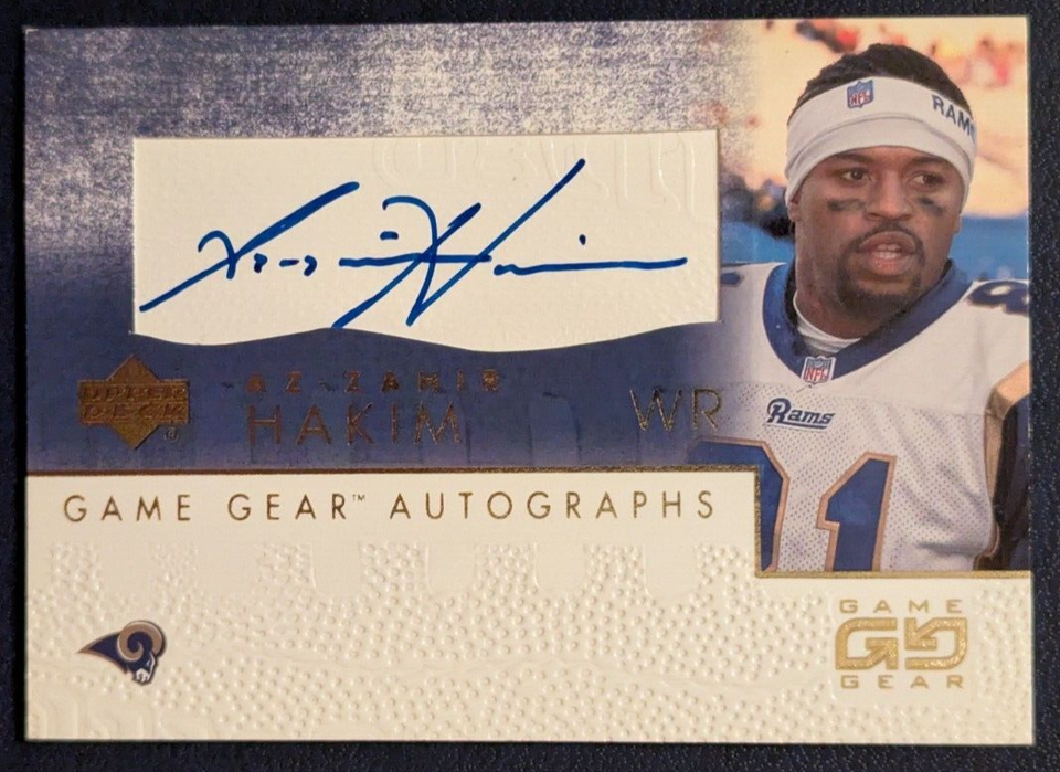 2000-2009 NFL AUTOGRAPH INSERTS - YOU PICK - auto signed (FREE SHIPPING ...