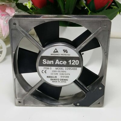 New 109S488 San Ace120 13/12W 0.08/0.07A cooling fan For SANYO Free ...