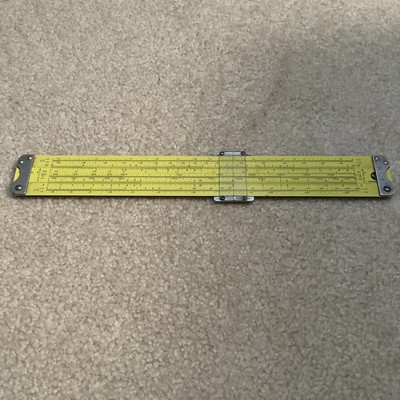 Vintage Pickett Eckel Model 800-ES Slide Rule Ruler Synchro-Scale Log ...