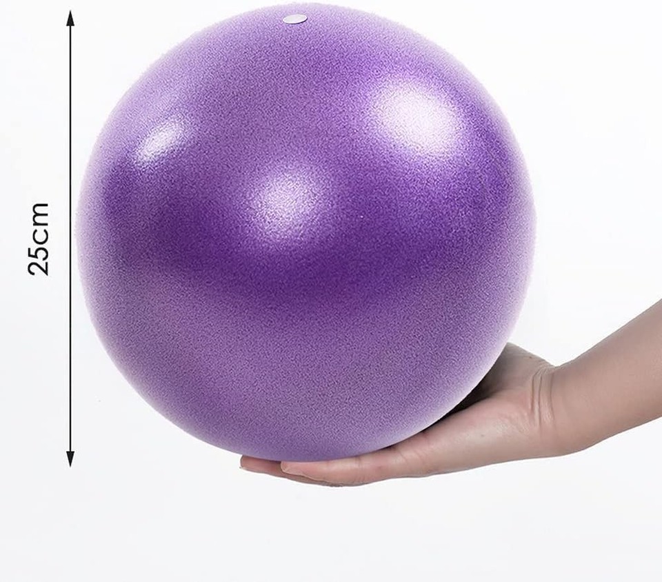 Small Pilates Ball 9 Inch Small Exercise Ball Mini Workout Yoga Balls ...