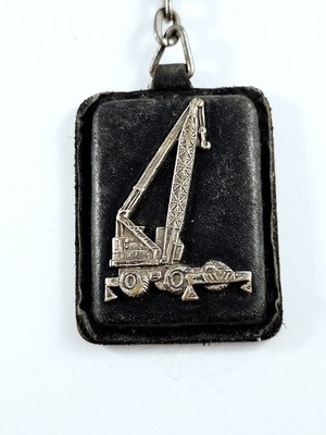 Keyring - Crane, Construction, Lifting - Gallay-Morel Limoges - Vintage ...