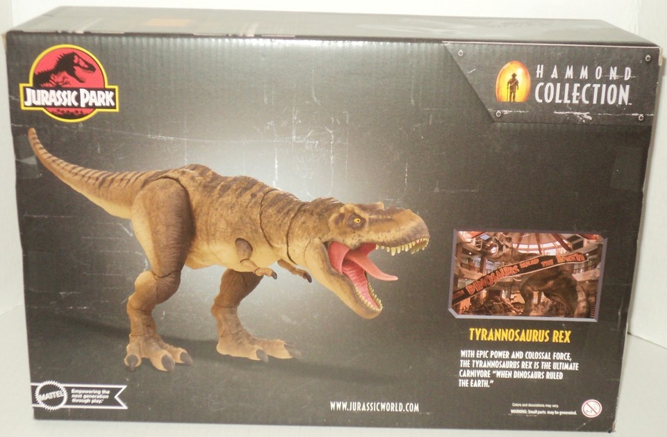 Jurassic Park HAMMOND COLLECTION Tyrannosaurus Rex T-REX Figure 2022 ...