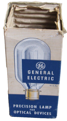 1950s Precision Lamp General Electric GE Optical Devices Light Bulb NOS ...
