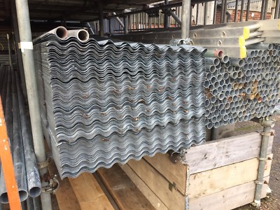 Galv Corrugated CI Roofing Sheets 8ft / 2.4m Ideal for Scaffolding ...