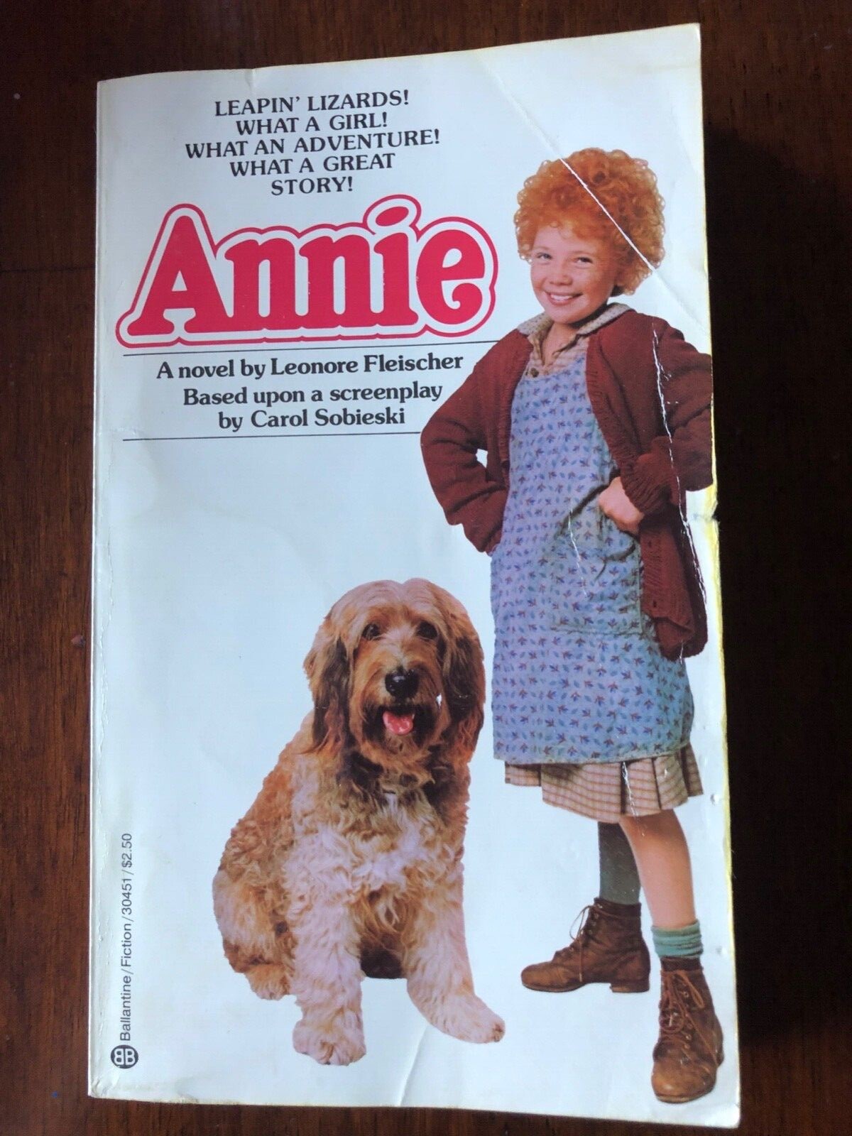 Vintage Book - Annie by Leonore Fleischer, Copyright 1982, Paperback ...