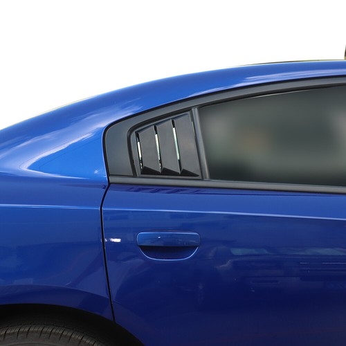 2pc Rear Side Window Glass Blind Quarter Louver Cover Trim For 15 ...