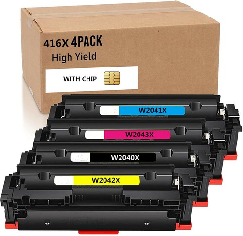 Toner Cartridge W2040X W2041X W2042X W2043X 416X Compatible for HP ...