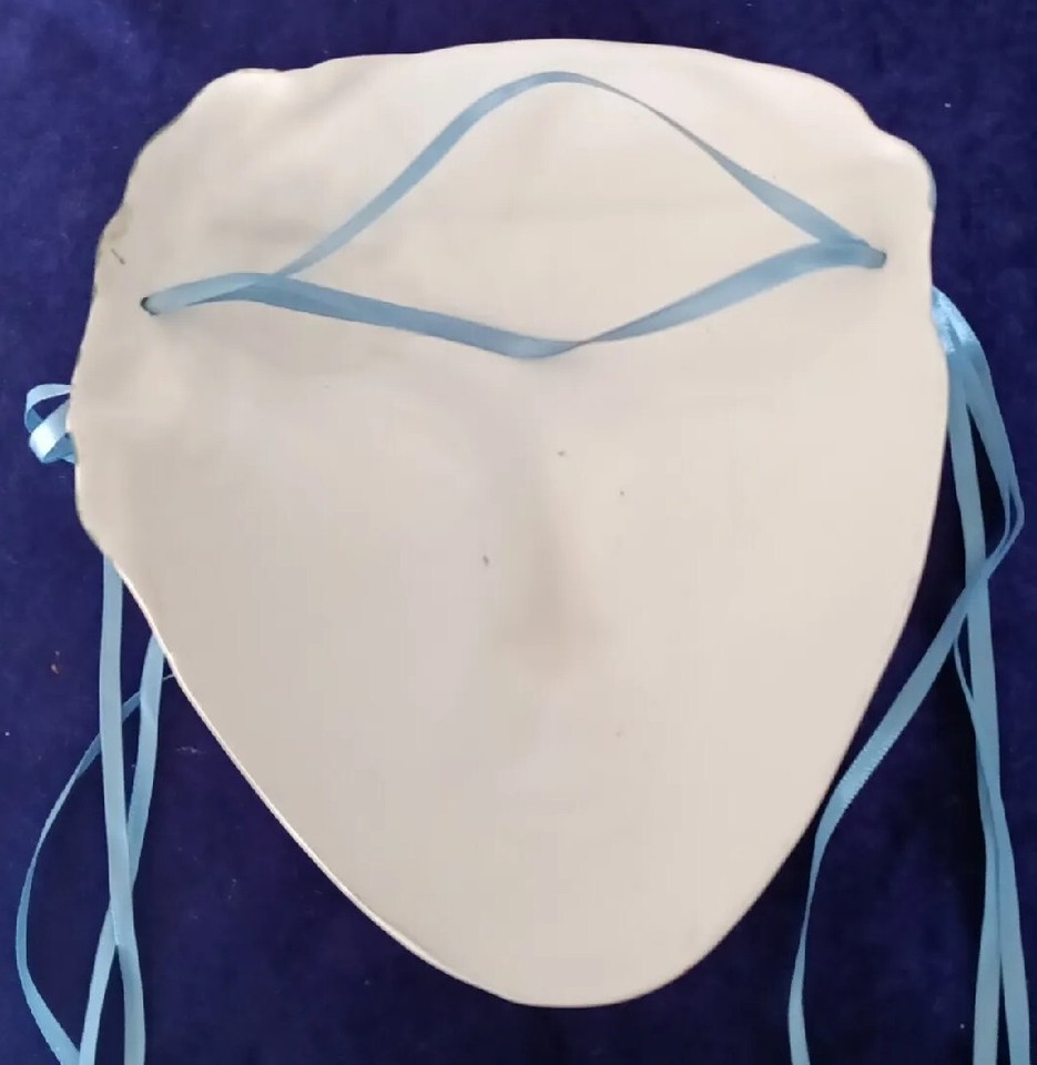 Vintage Clay Art Hanging Wall Mask 1920's Flapper Design | eBay