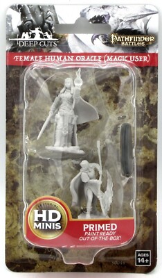 Pathfinder Battles 90044 Female Human Oracle [Magic User] (Deep Cuts ...