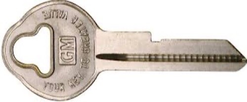 2 OEM KEY BLANKS 1955-1957 Chevrolet Bel Air Nomad Wagon B10 B11 32318 ...