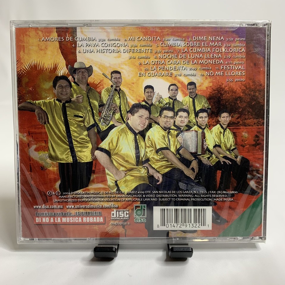 La Tropa Vallenata CD Amores de Cumbia 2004 Disa Records Rare New ...