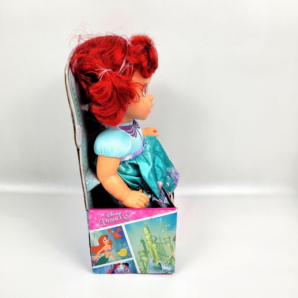 Disney Princess Deluxe Baby Ariel Doll with Pacifier Baby Doll Toy | eBay
