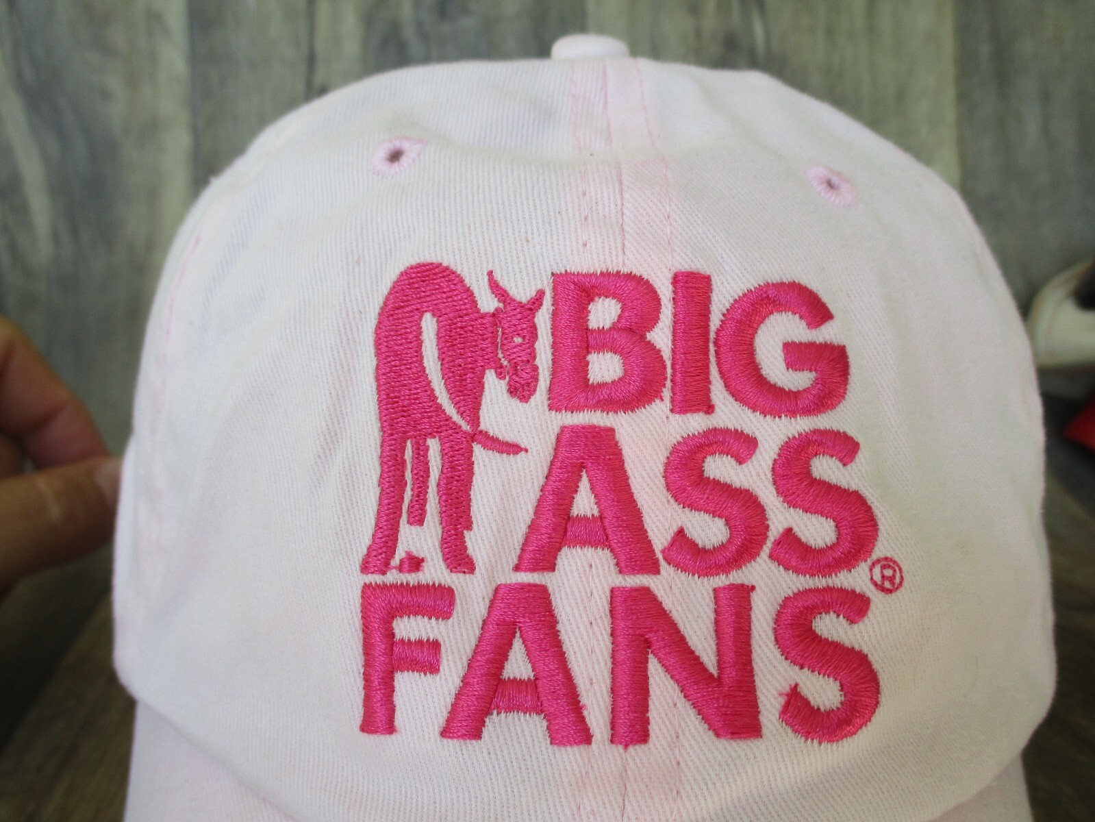 VTG Big Ass Fans Ceiling Fans Advertisement PINK WHIT… - Gem