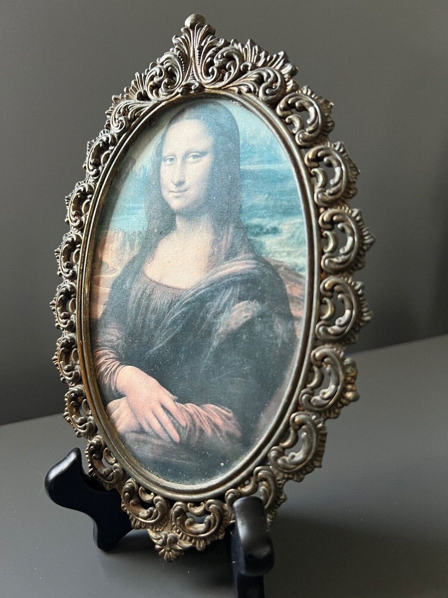 Mona Lisa In Frame Lot 332 After Leonardo De Vinci, The Mona Lisa,