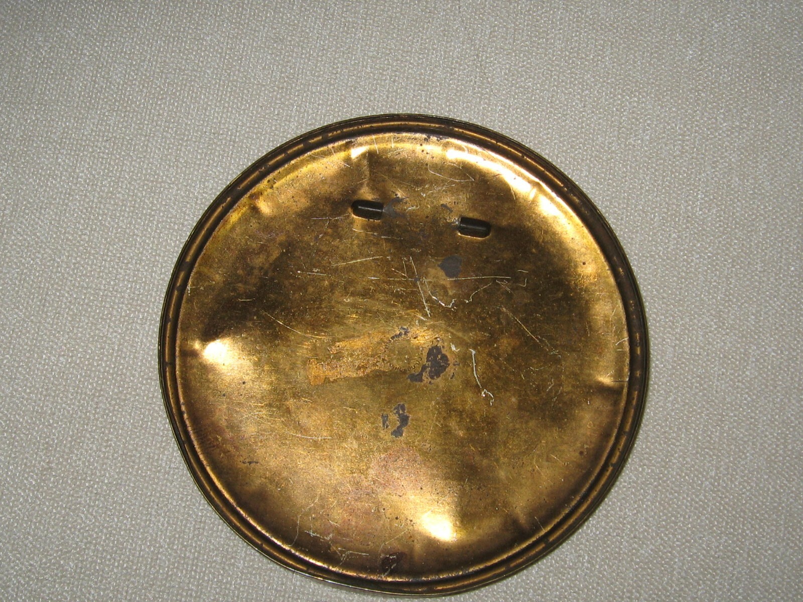 Antique Round Tin Type Photo Older Lady in Dress | eBay