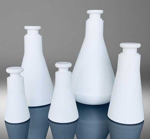 Triangle flasks PTFE capped 25ml - 1000ml Erlenmeyer flasks with ...