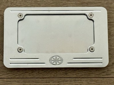 Yamaha Motorcycle Chrome Billet License Plate Frame | eBay