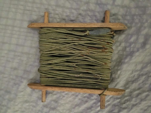 VTG Wooden Fishing Hand Line Fly Lure Winder Hand Reel | eBay