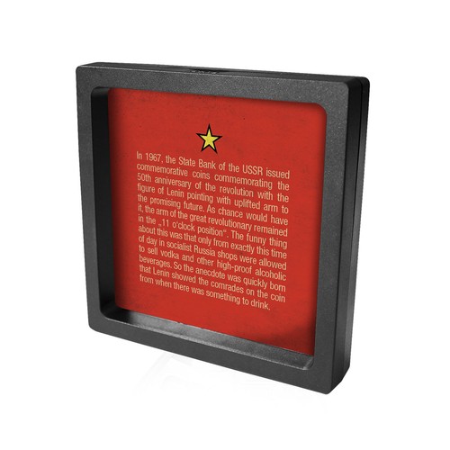 The Russian Drinking Coin Numismatic Joke Lenin 50 Kopeks USSR Soviet ...