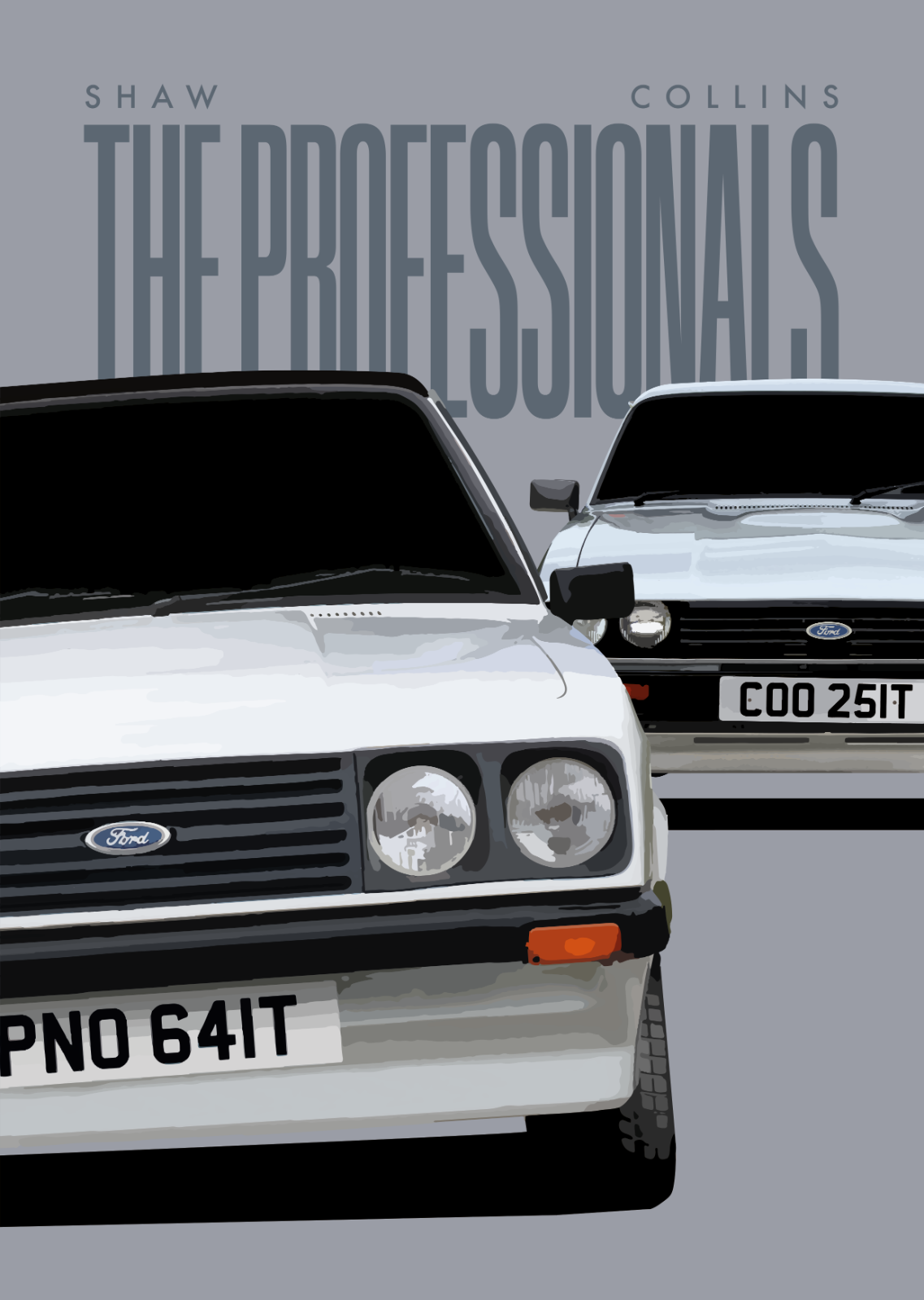 The Professionals • Shaw/Collins - Bodie & Doyle Ford RS2000 Capri 3.0s ...