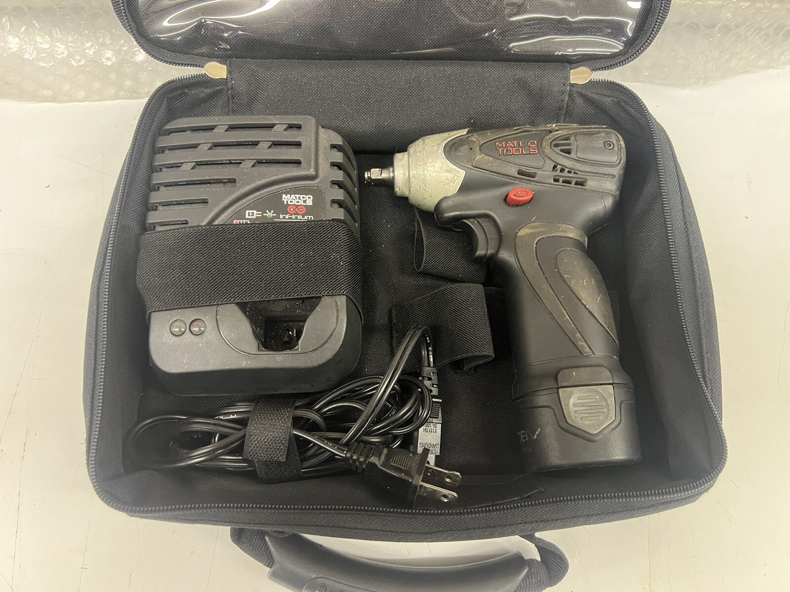 Matco Tools Infinium Combo Set MUC1081W Impact Wrench & Muc108s ...