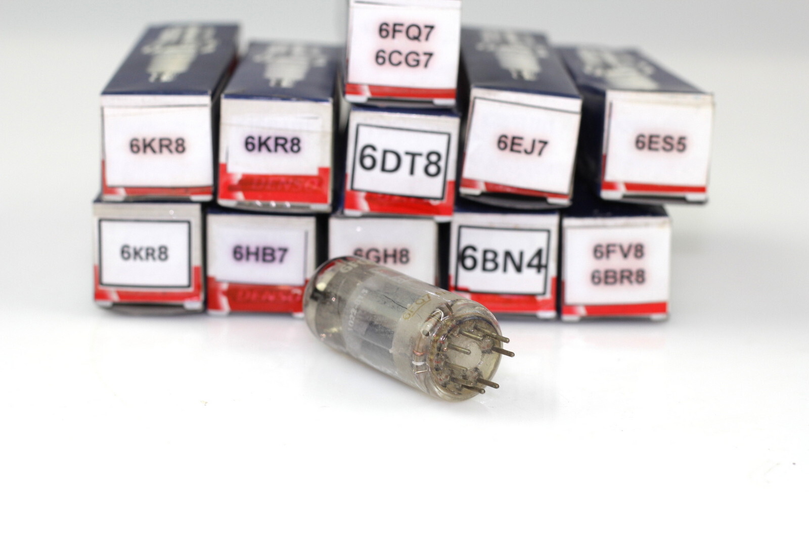 Lot De 11 Différents Marque Tubes 6BN4, 6DT8, 6ES5, 6FV8, 6GH8, 6HB7 ...