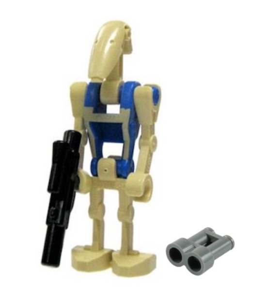 LEGO Star Wars Blue Pilot Battle Droid Minifigure. for sale online | eBay