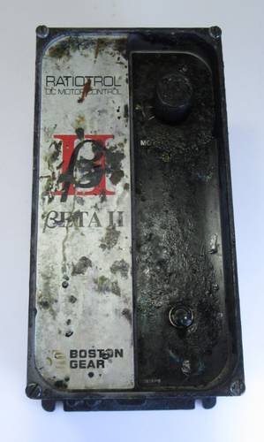 Boston Gear Ratiotrol RBA2-S Beta II DC Motor Drive Control, Fincor ...