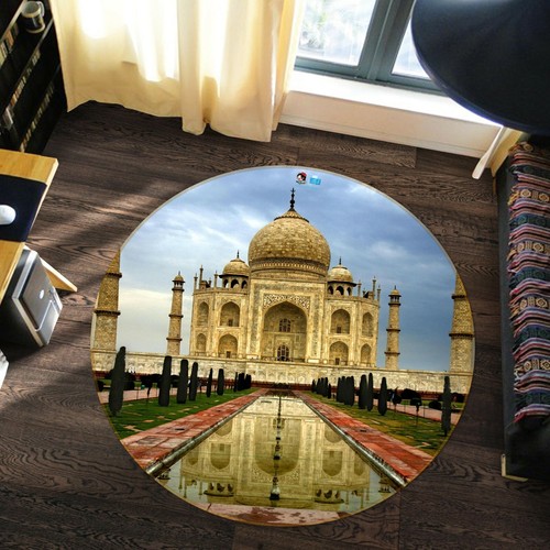 3D Taj Mahal Castle ZHUA341 Game Non Slip Rug Mat Photo Carpet Zoe ...