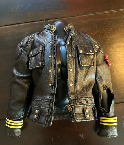 1/6 Hot Toys MMS100 Terminator Salvation Marcus Wright Jacket | eBay