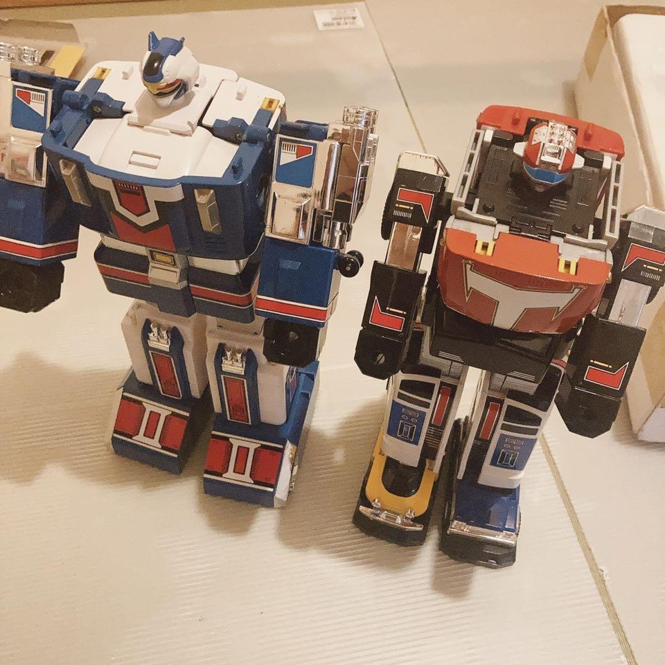 Power Rangers Kousoku Sentai Turboranger DX Super Turbo Robo BANDAI ...