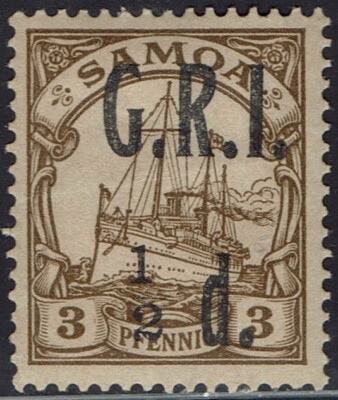SAMOA 1914 GRI YACHT ½D ON 3PF | eBay