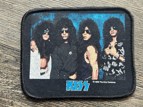 KISS PATCH Hot In The Shade Group Pose Eric Carr Kulick Vintage Kiss ...
