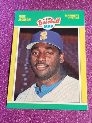 1989 Fleer MVP Baseball - #22 - Mike Jackson - Seattle Mariners | eBay