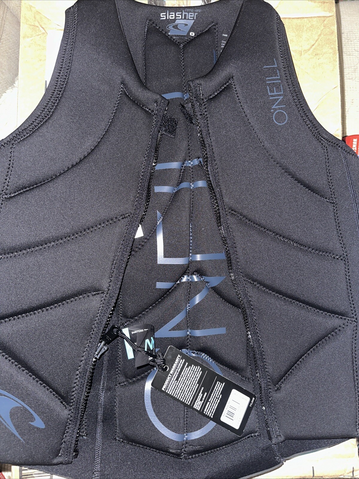 O'Neill Wetsuits Men's Slasher Comp Life Vest,Black,medium New With ...