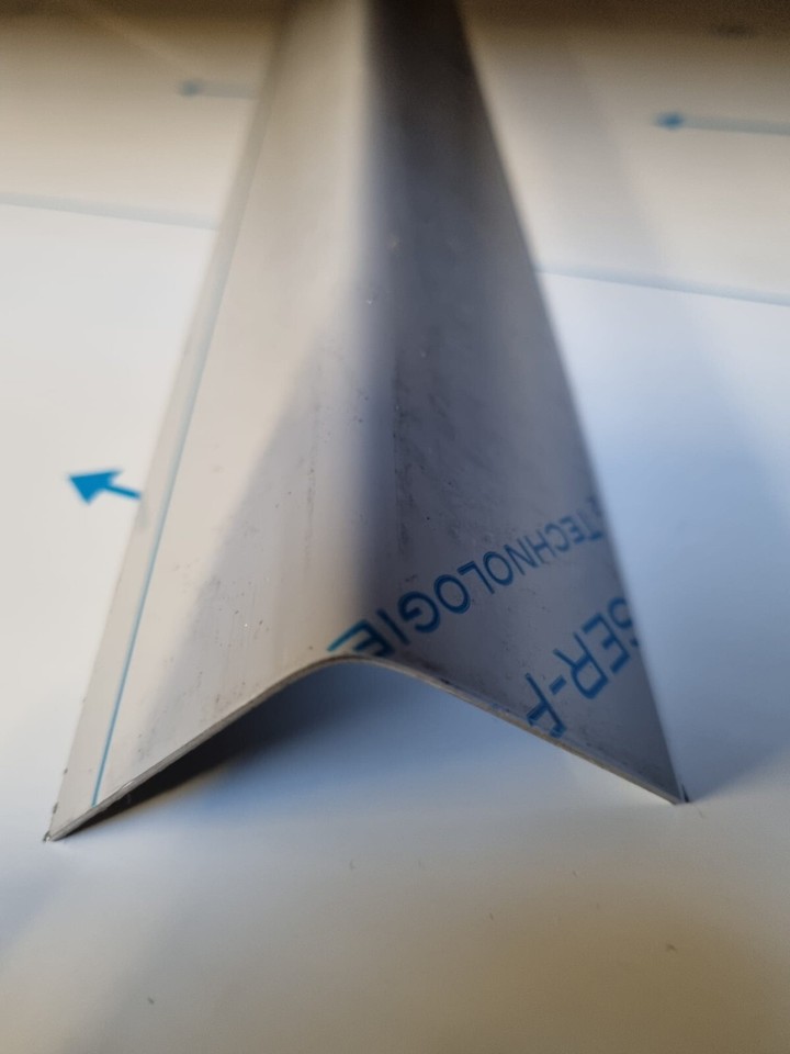 Stainless Steel Angle Folded Sheet Bright Polish Many Sizes | eBay UK