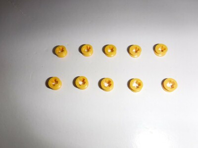 10 x NEW LEGO TECHNIC BUSH 1/2 SMOOTH No : 4239601 - 6271167 YELLOW | eBay