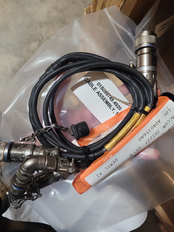 GENERAL ELECTRIC 21C14514G01 CABLE ASSEMBLY 4920-01-509-9749 FITS F404 ...