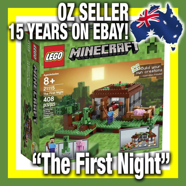 Lego Minecraft The First Night 21115 RETIRED SET for sale online | eBay