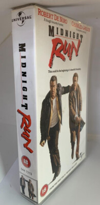 Midnight Run Robert De Niro VHS video tape | eBay