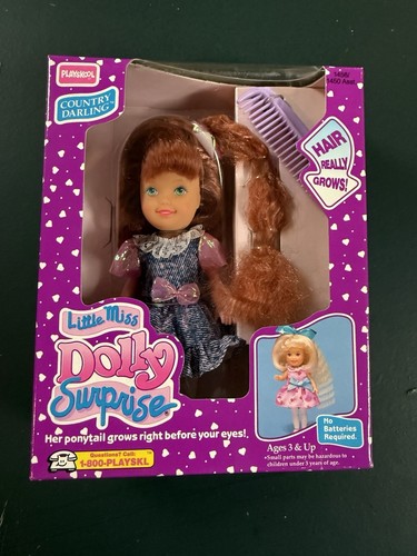 PLAYSKOOL LITTLE MISS DOLLY SURPRISE COUNTRY DARLING NIB 1989 | eBay