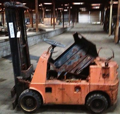 Toyota Model 02-FGC25 Serial 10978(ORANGE) non running forklift for ...