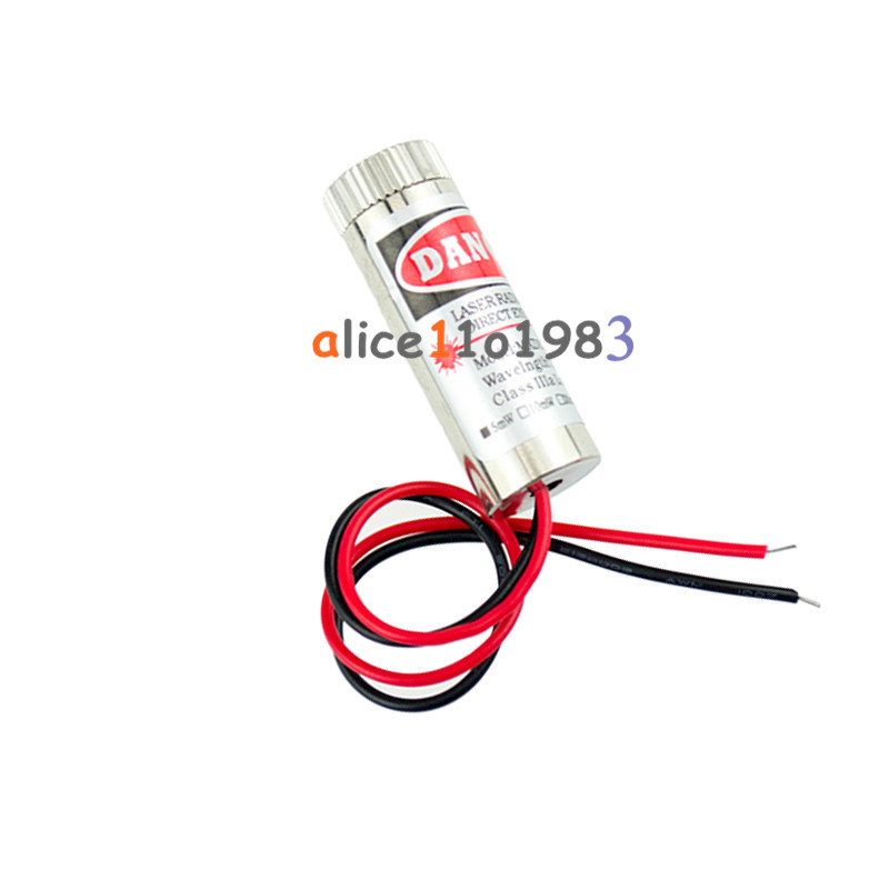 5PCS 5mW Adjustable Red Laser Module Focus Stripe Lens Laser Head | eBay