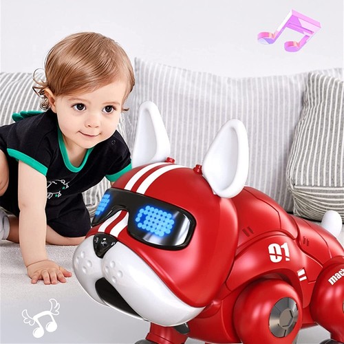 Robot Dog for Kids Battery Operated Smart Intelligent Lovely Dog+Free ...