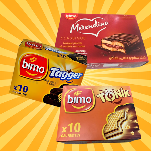 Bimo Moroccan Delight Snacks Tonik Merendina Tagger Tongo Biscuit (Pack ...