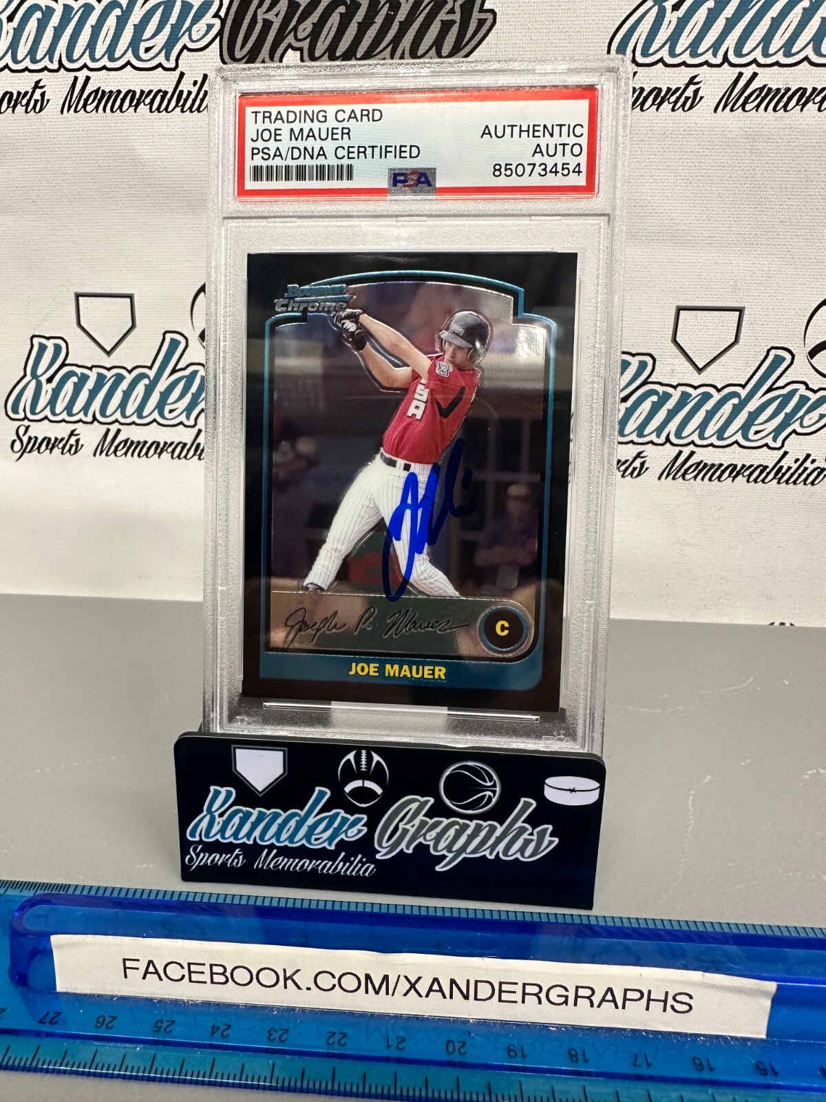 Joe Mauer Autographed Memorabilia | Signed Photo, Jersey, Collectibles ...